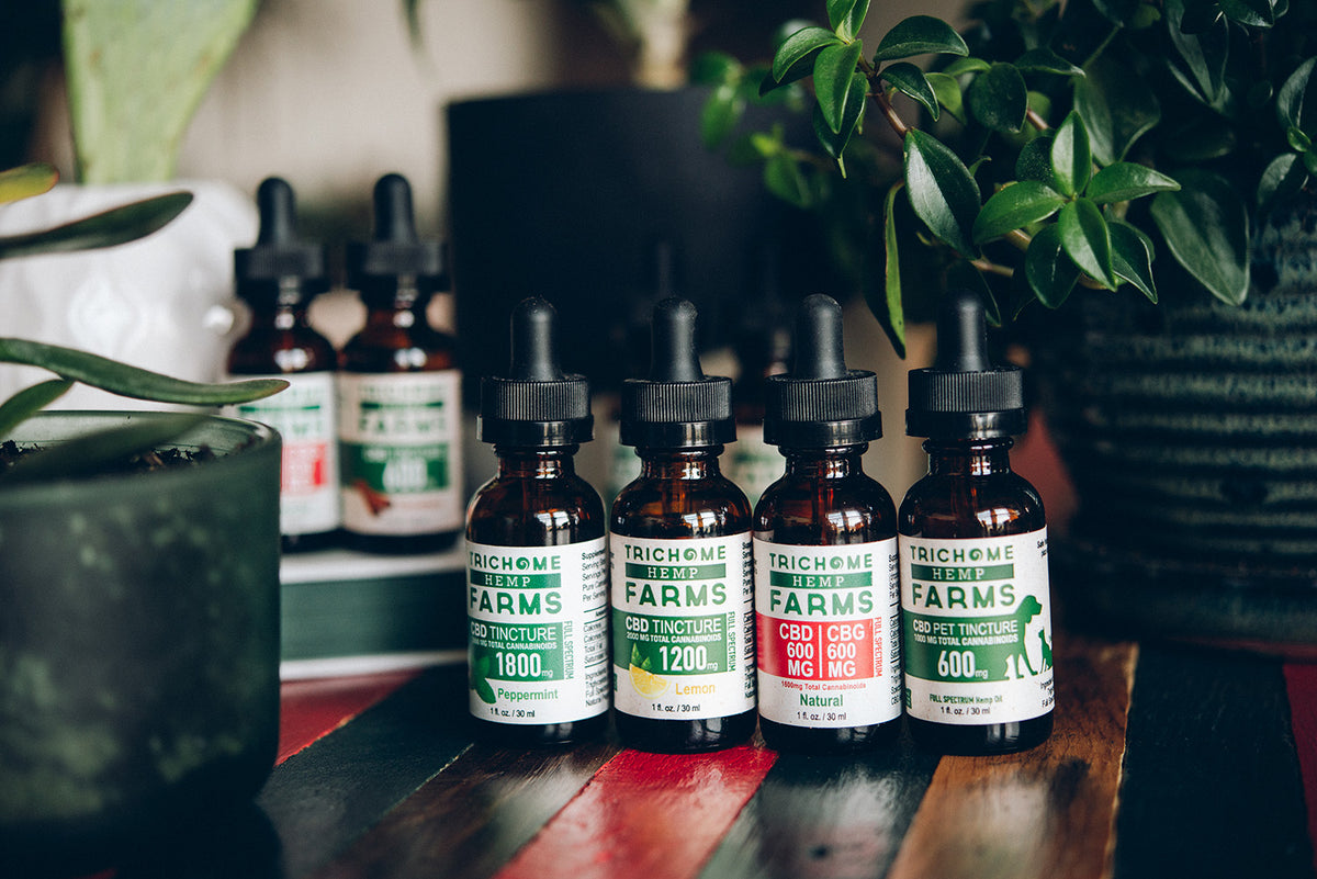 CBD for Humans | Best Oral CBD Products | Trichome Hemp Farms - THF